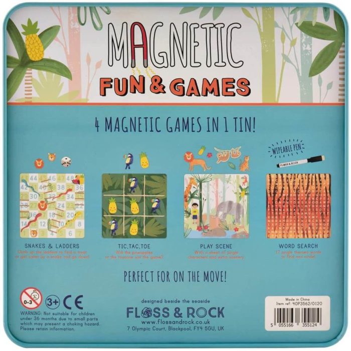 Magnetic Fun & Games - Jungle | Floss & Rock | The Gift Hunter | Gift Shop