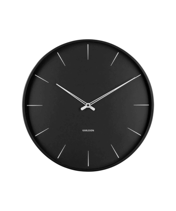 Karlsson Lure Wall Clock - Black | The Gift Hunter | Gift Shop NZ