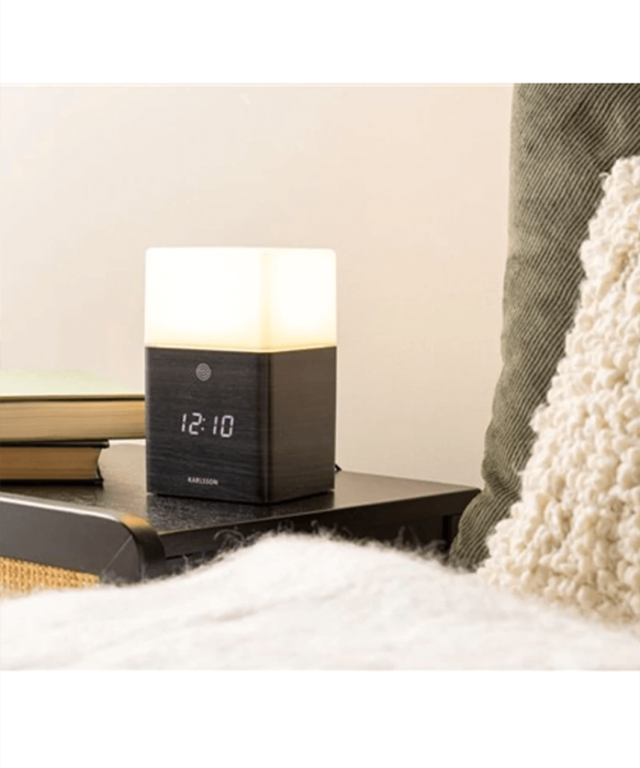 Karlsson Alarm Frost Light - Black | Clocks | Gifts For Men | Gift Ideas NZ
