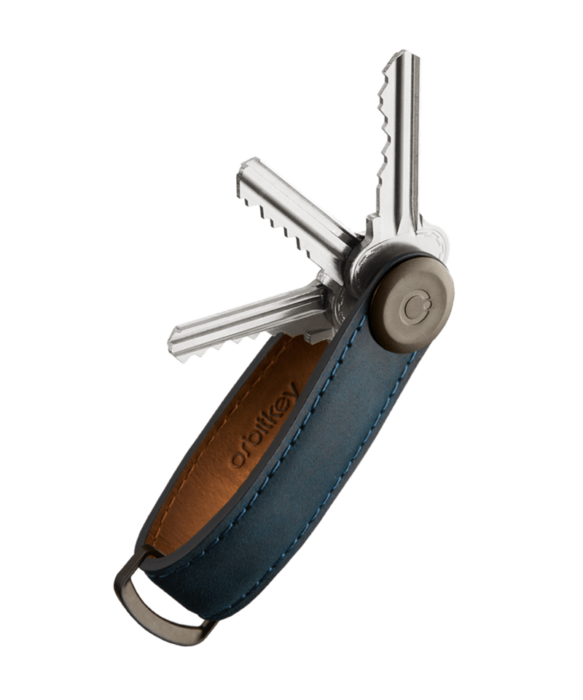 Orbitkey Leather 2.0 | Carry Keys Better | Key Ring | Cool Gifts For Men