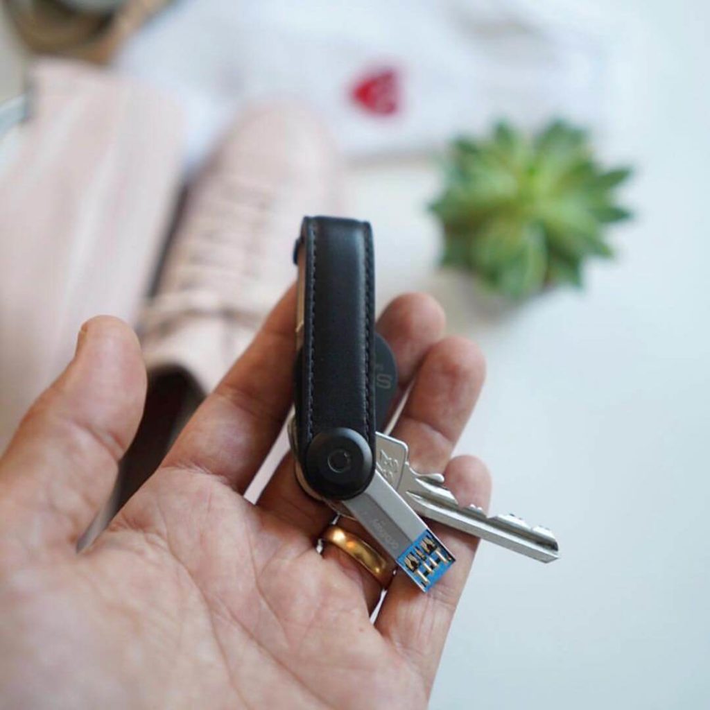 Orbitkey Leather 2.0 | Carry Keys Better | Key Ring | Cool Gifts For Men