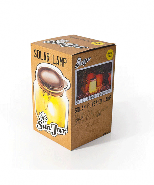 Sun Jar | Solar Power | LED Lamp | Garden Light | Outdoor Lamp | Gifts